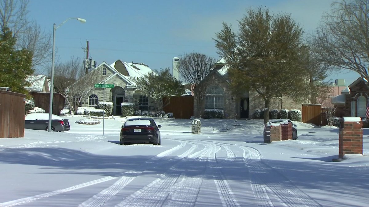 Collin County Slogs Through Snow, Deep Freeze – NBC 5 Dallas-Fort Worth