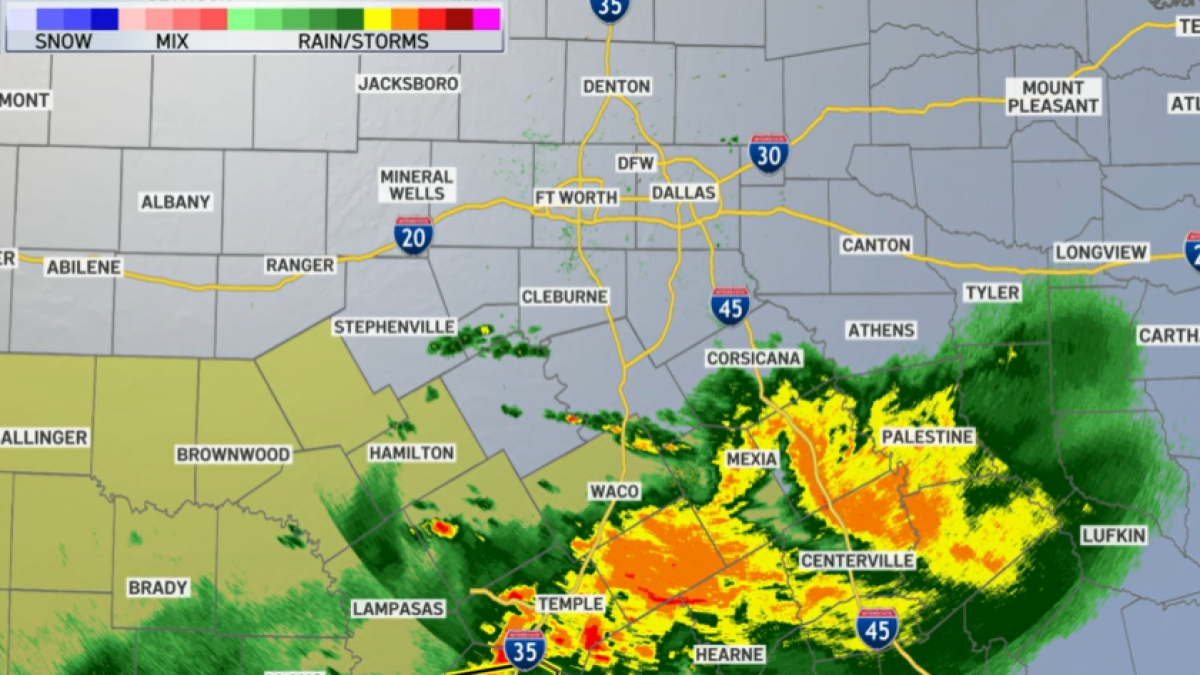 Severe Thunderstorm Watch for Areas West, South of DFW – NBC 5 Dallas ...
