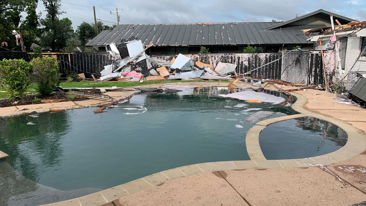 Home, Nursery Damaged by 2019 Tornado Struck Again By Storm – NBC 5 ...