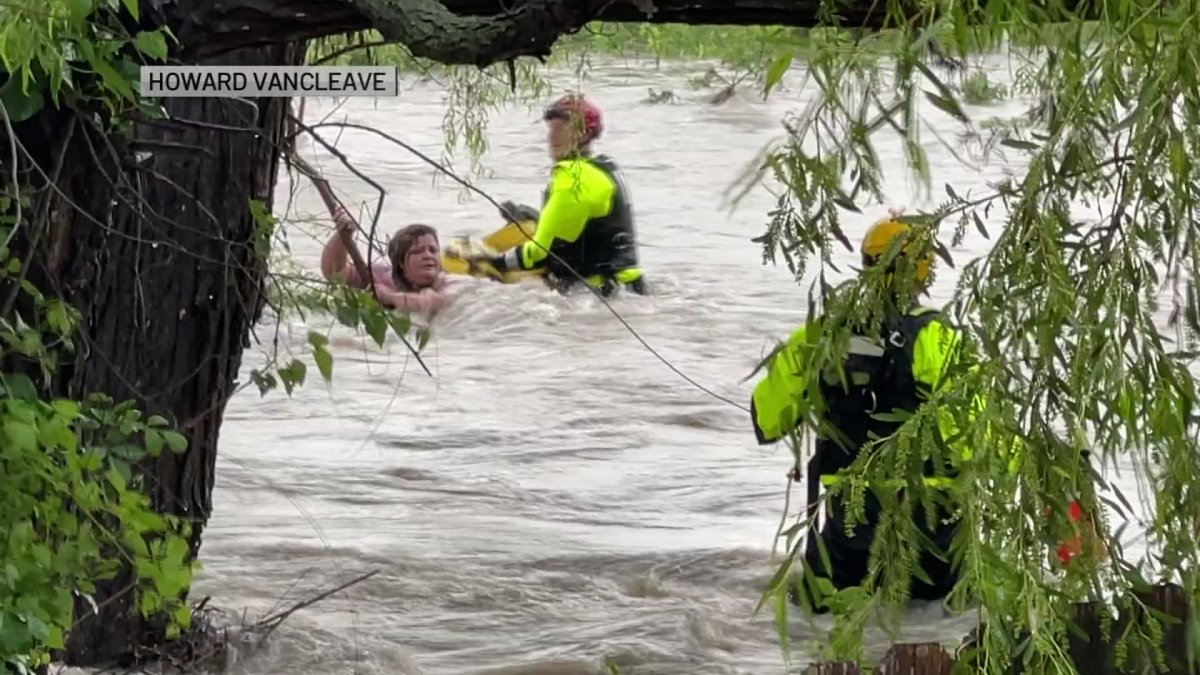 Woman Rescued From Rushing Flood Waters in Fort Worth – NBC 5 Dallas ...