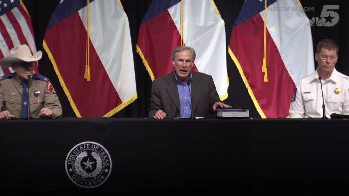 Gov. Greg Abbott Announces Plan to Build Border Wall – NBC 5 Dallas ...