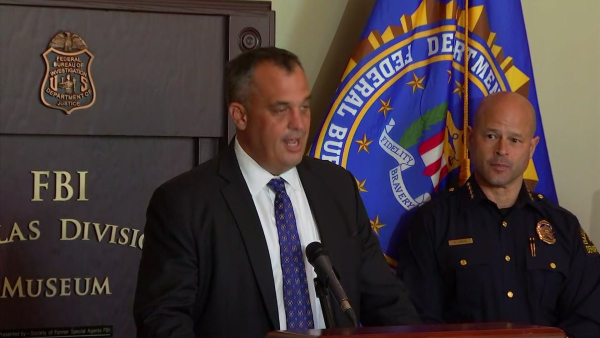 Press Conference: Dallas Police, FBI, ATF, Announce Huge Operation Near ...