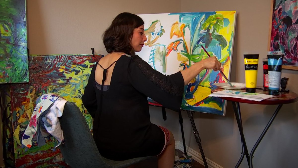 Iranian-Born Artist’s First Solo Exhibit is Show of Freedom – NBC 5 ...