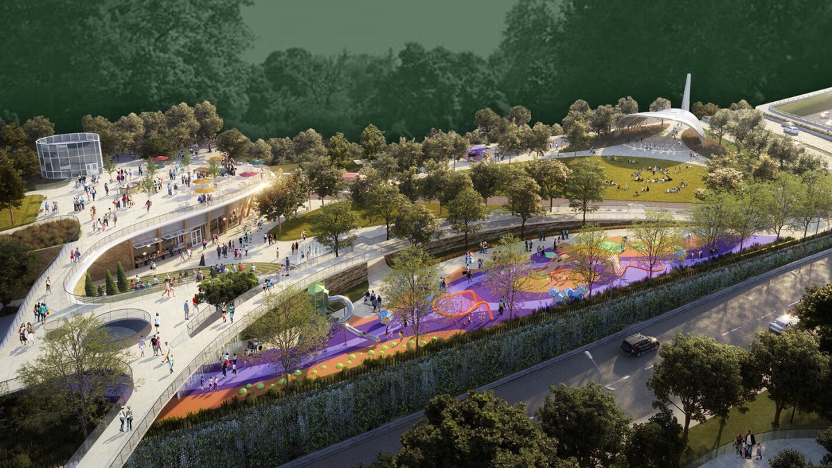 Millions Raised for New Deck Park Over I-35E in Oak Cliff – NBC 5 ...