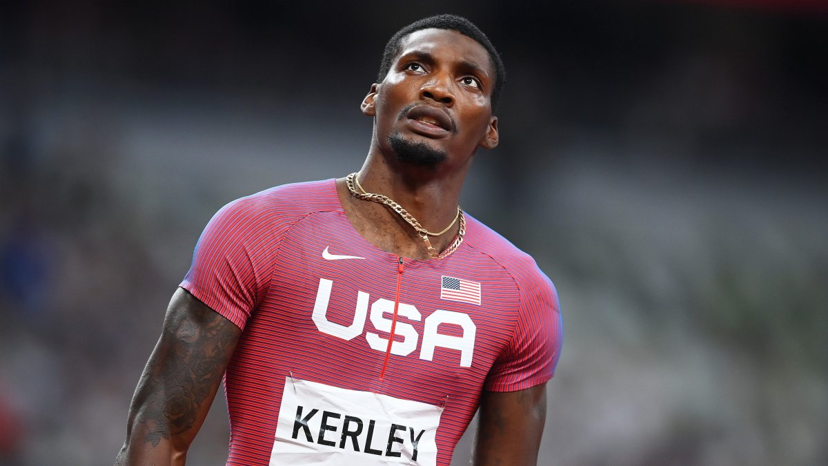 Olympic sprinter Fred Kerley arrested on battery charge in Dania Beach ...