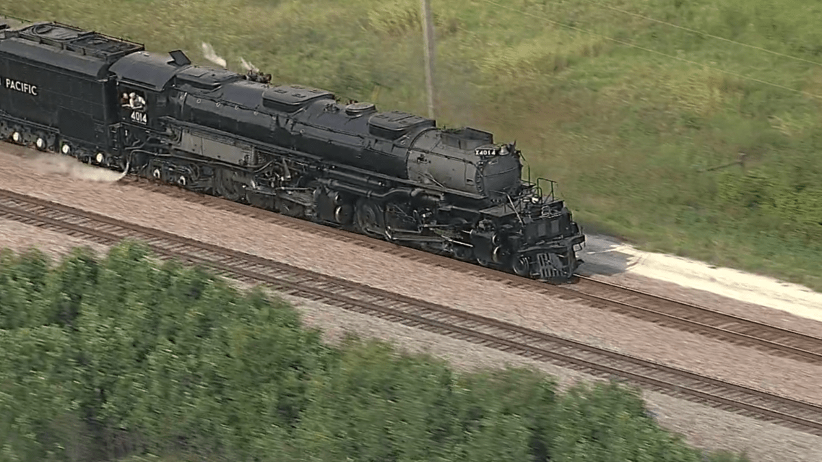 Historic Union Pacific Steam Engine Travels Through North Texas – NBC 5 ...
