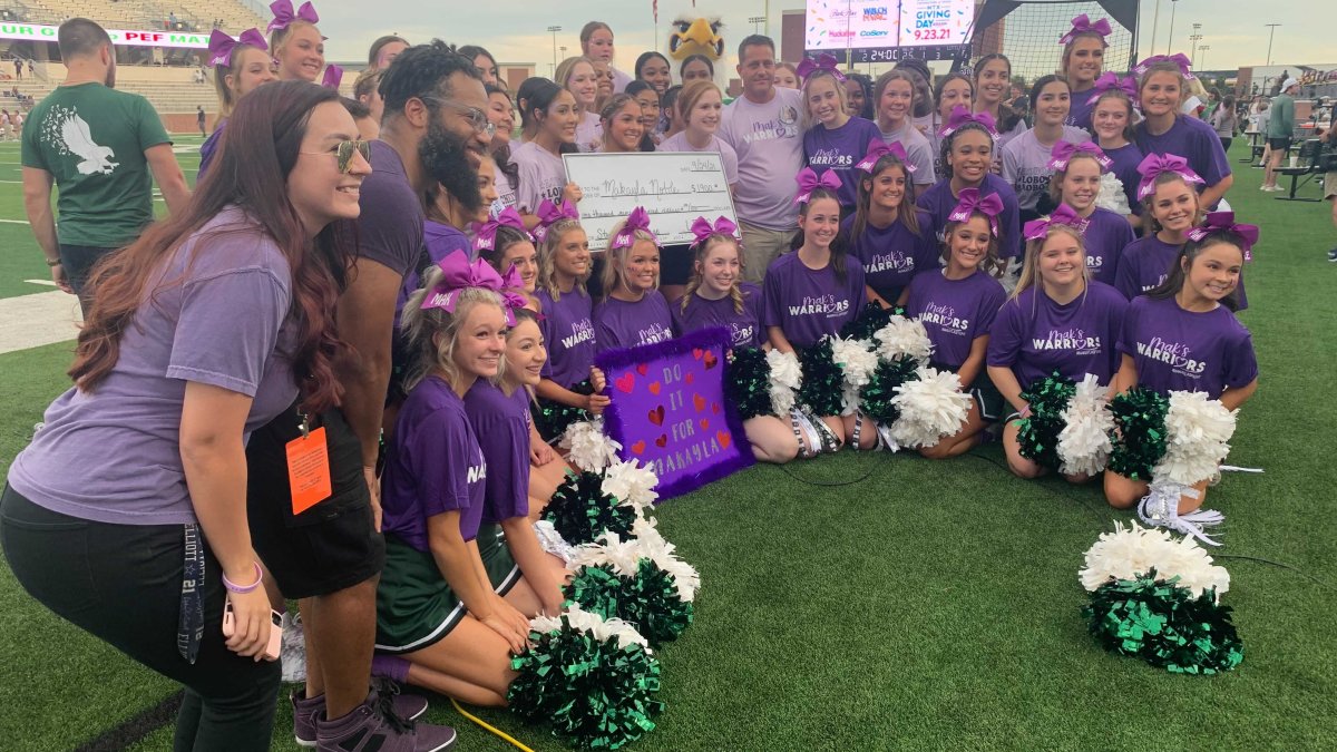 Homecoming Tribute to Cheerleader Hurt in Tumbling Accident – NBC 5 ...