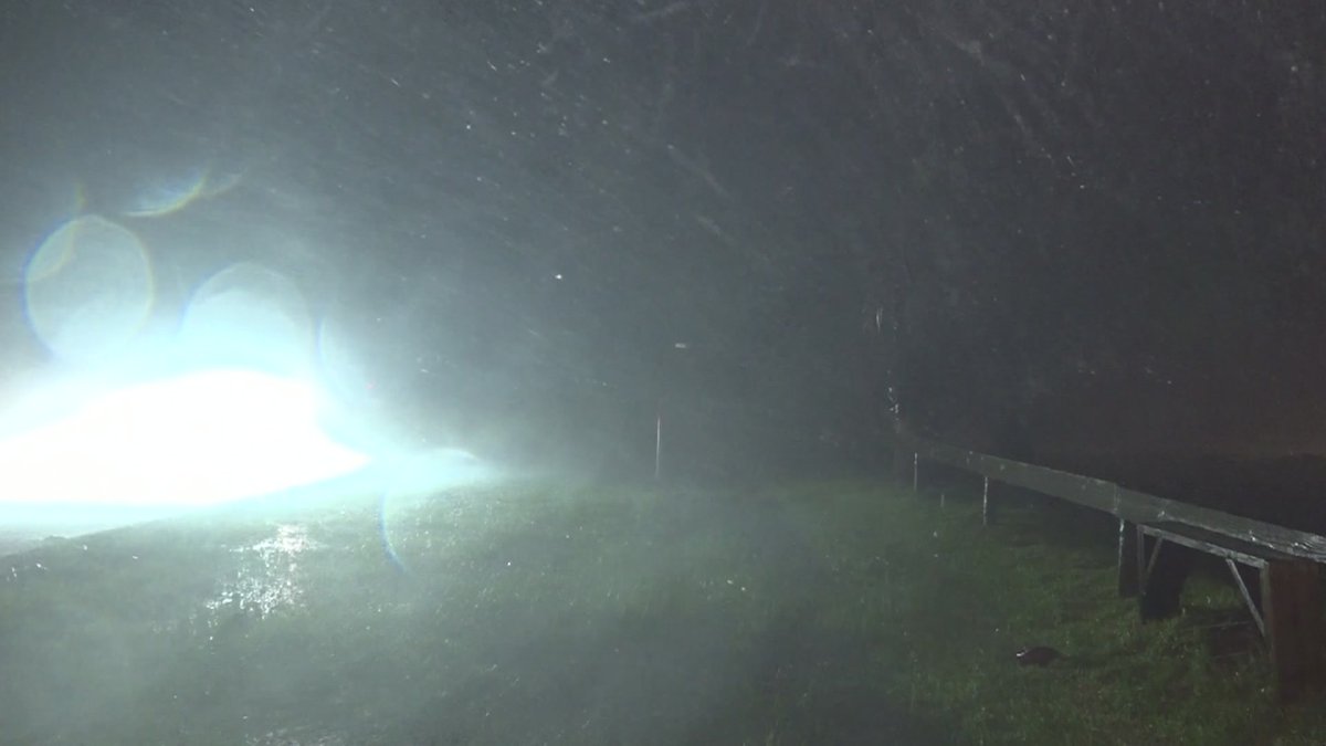 Raw Video: Nicholas Pounds Texas Gulf Coast as Cat. 1 Hurricane – NBC 5 ...