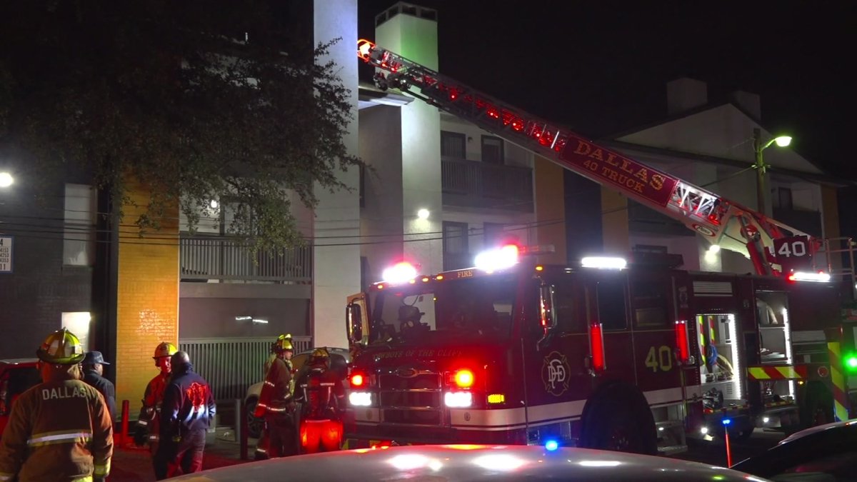 Woman, 3 Children Rescued From Dallas Apartment Fire – NBC 5 Dallas ...