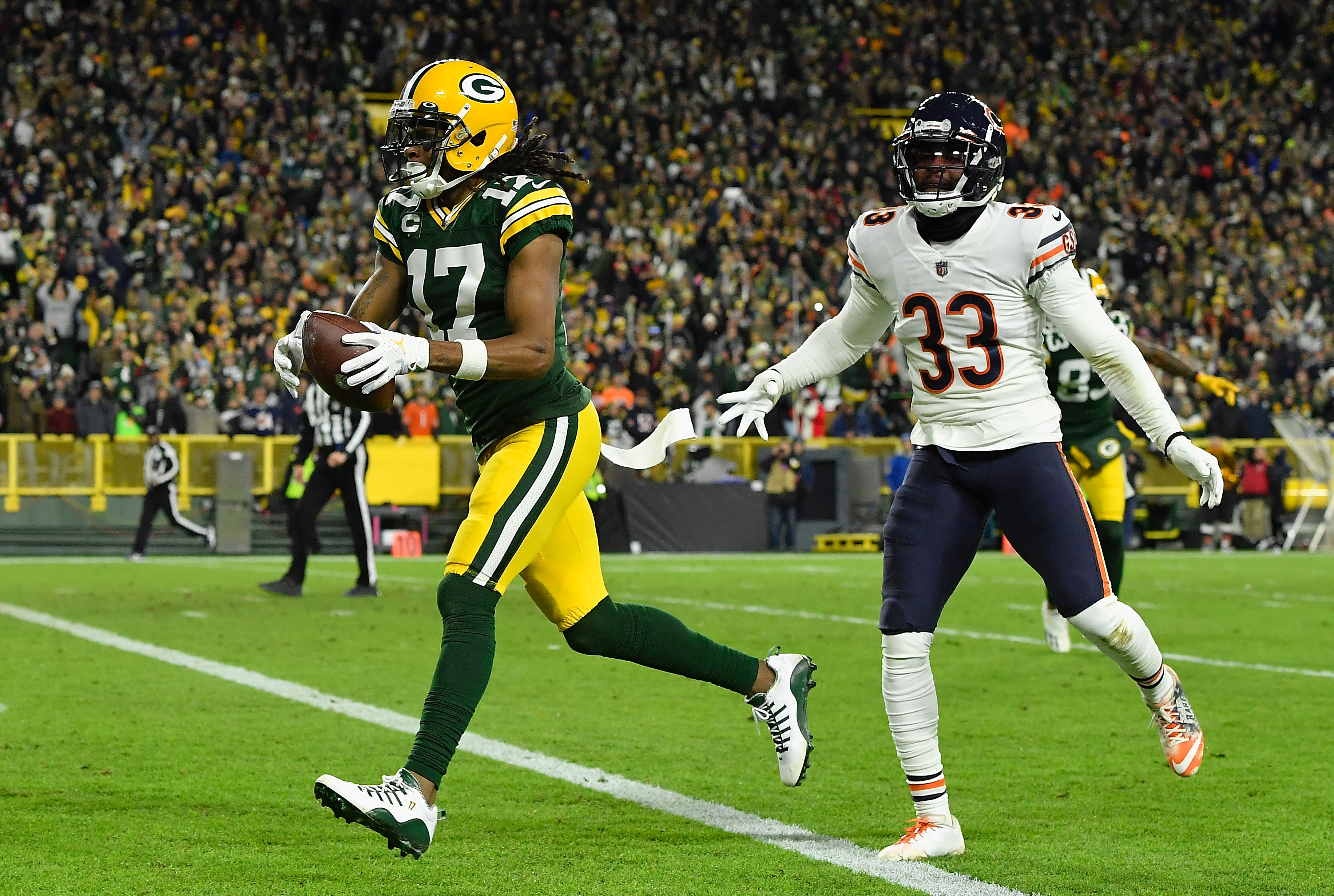 Packers and Bears Combine for 45 points in Thrilling 2nd Quarter – NBC ...
