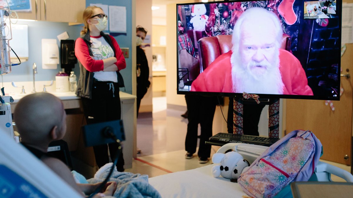 NorthPark Santa Opens Virtual Visits With Kids at Children’s Health ...