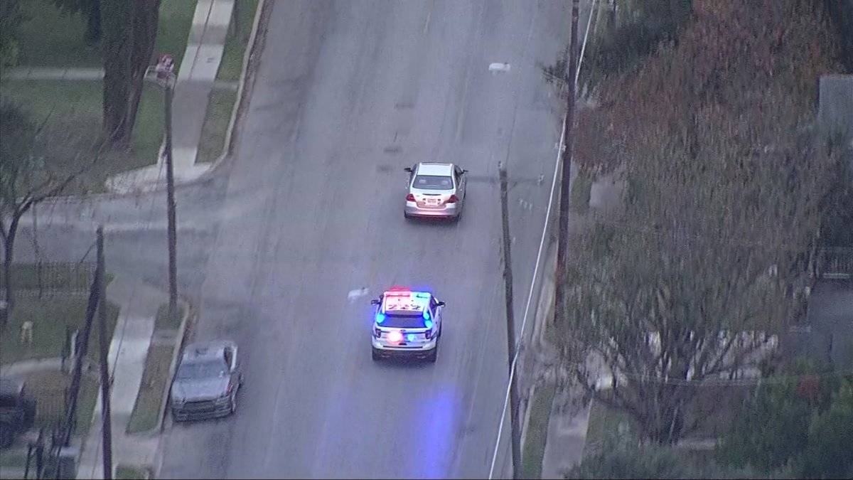 Driver In Custody After Police Chase In Dallas County Nbc 5 Dallas