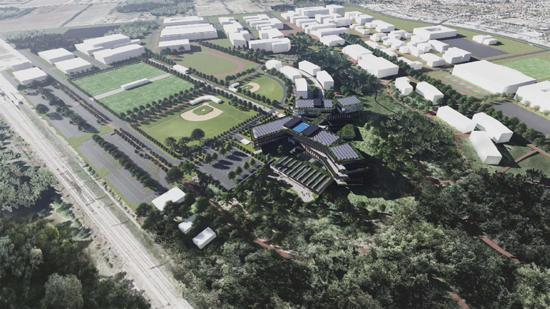 Renderings of the New Dallas Police Academy at UNT Dallas – NBC 5 ...