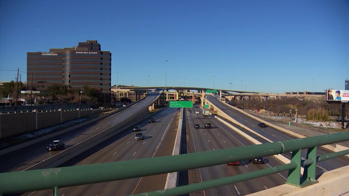 The Dallas High Five Mostly Clear Friday, Could Refreeze Overnight ...