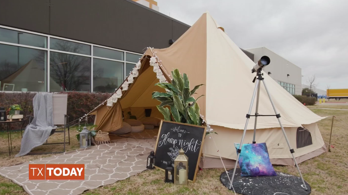 Camp In-Style With Glamp Night – NBC 5 Dallas-Fort Worth