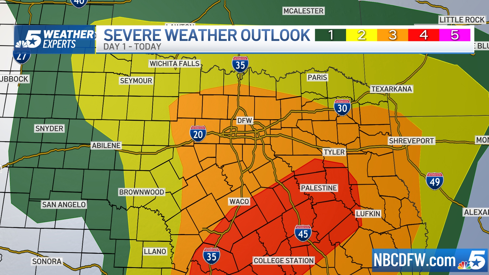 Severe Storms Bring Hail, Damaging Tornadoes to North Texas – NBC 5 ...