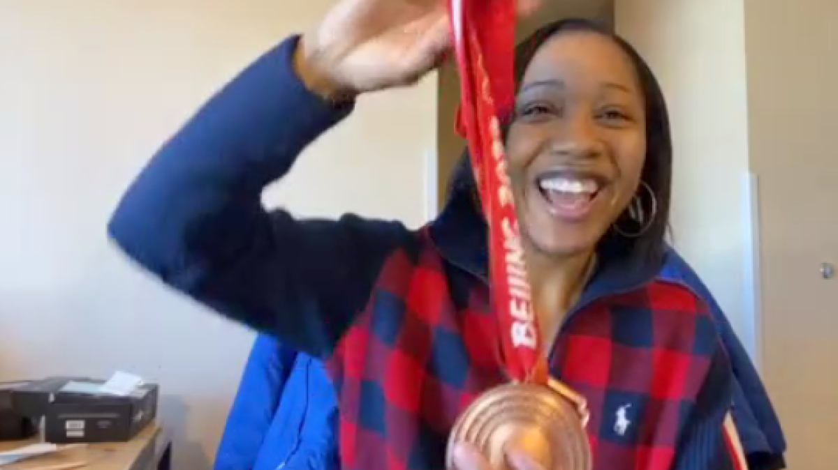 Arlington-Raised Olympian Sylvia Hoffman Returns to North Texas – NBC 5 ...