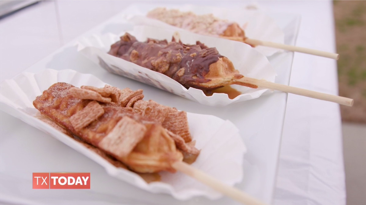 Enjoy Waffles On a Stick From Waffly Delicious – NBC 5 Dallas-Fort Worth