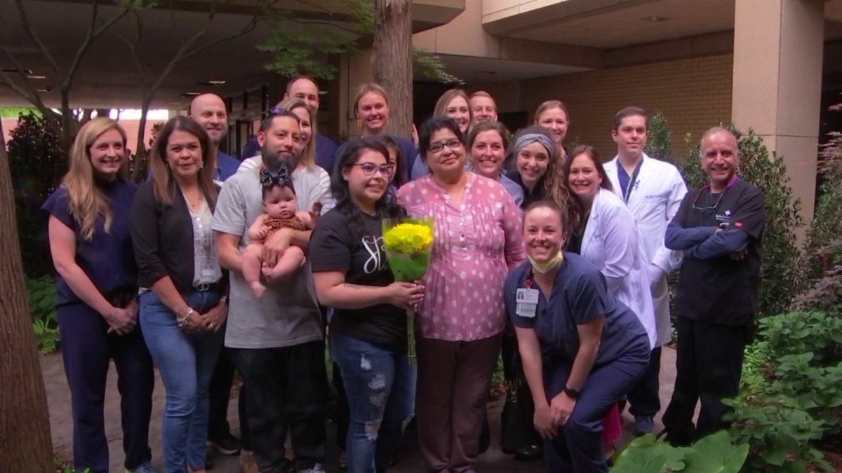North Texas Mom Thanks Team Who Delivered Baby During COVID-19 Fight ...