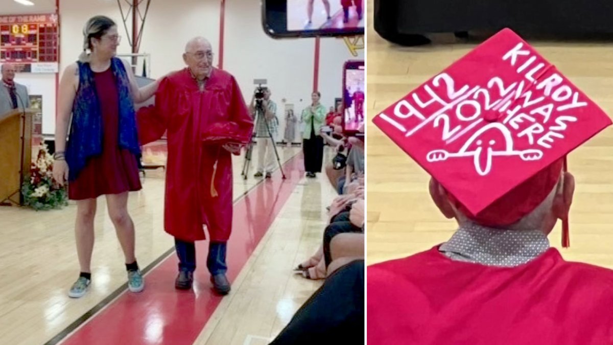 Texas WWII Vet Graduates High School at 98 – NBC 5 Dallas-Fort Worth