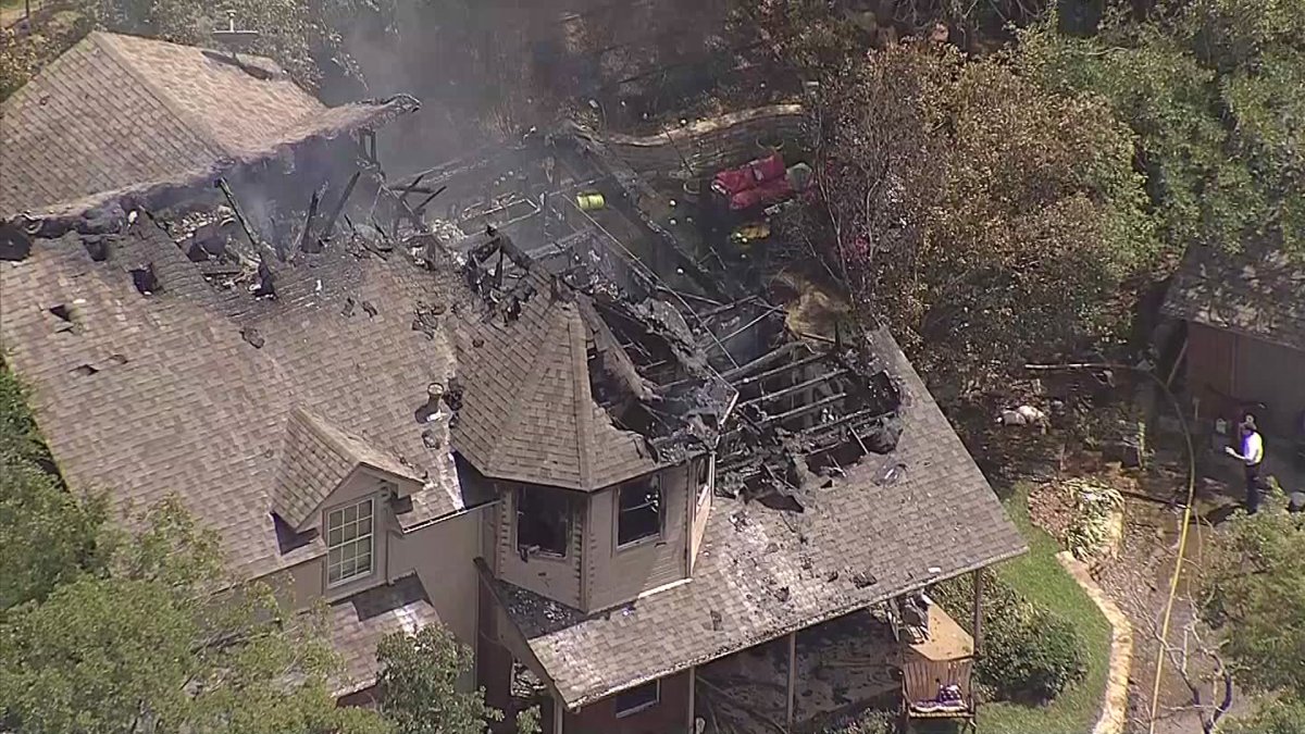 2-Story Home on Grapevine Lake Catches Fire Friday – NBC 5 Dallas-Fort ...