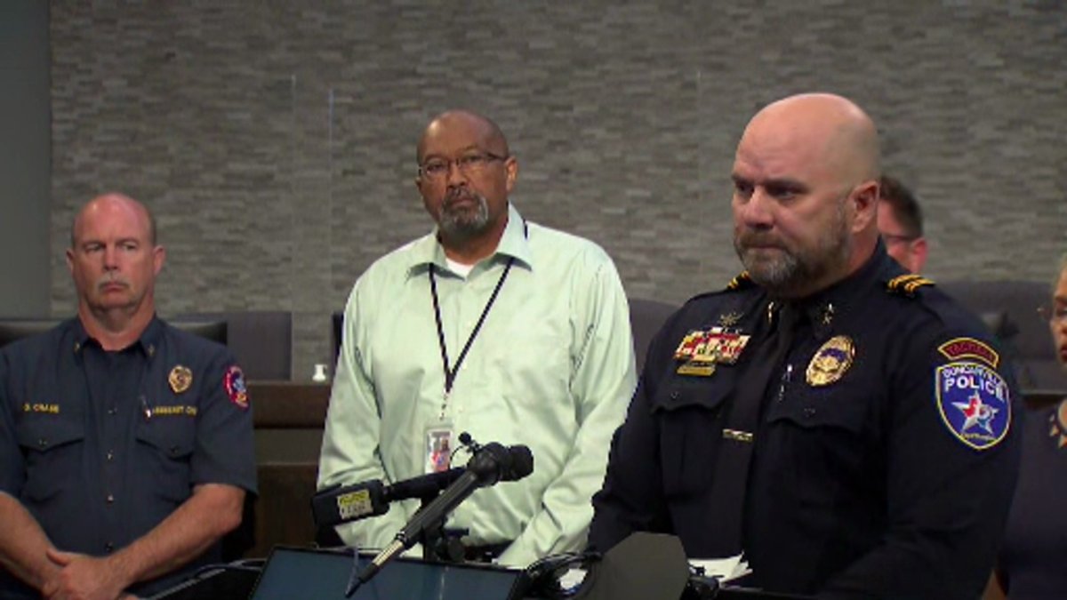 Duncanville Assistant Chief of Police Provides Update on Shooting at ...