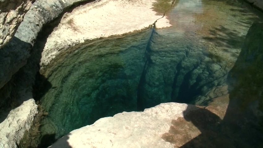 Famous Texas Swimming Hole Closes, Dries Up in Drought – NBC 5 Dallas ...