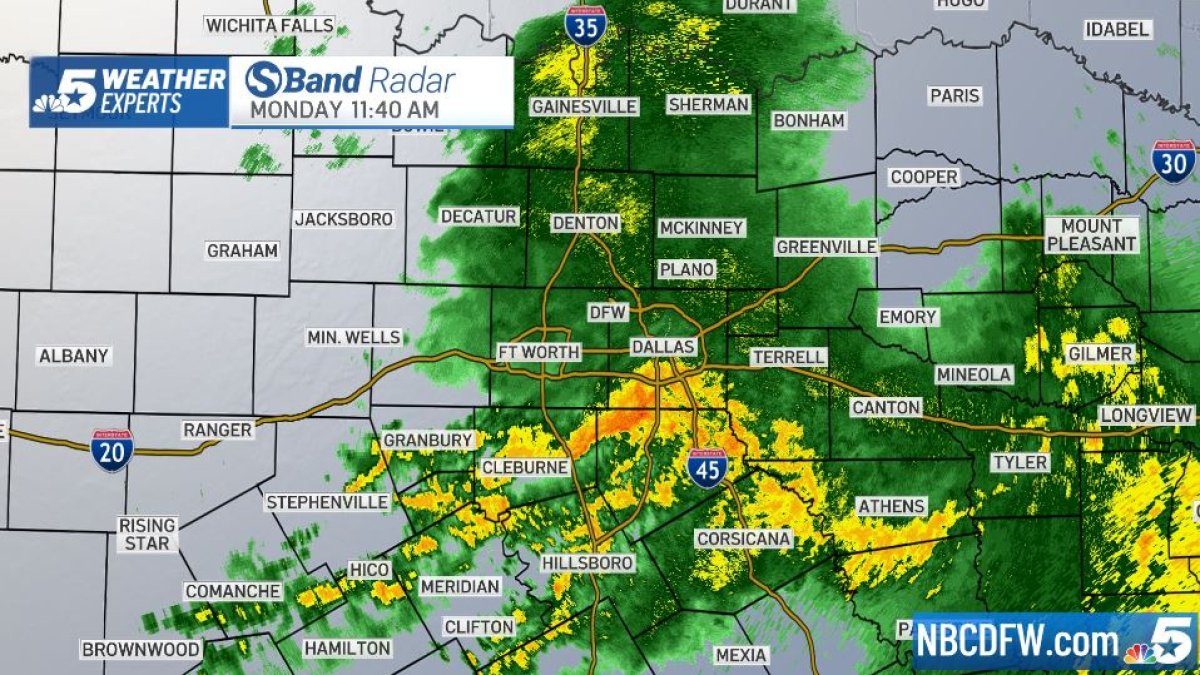 NBC 5 Forecast: Flash Flood Warnings in Dallas, Tarrant Counties as ...