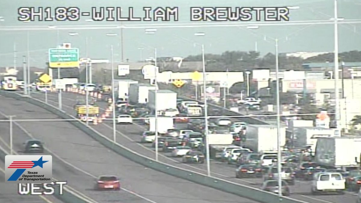 Traffic Backed Up on SH-183 in Irving All Morning, Here’s Why – NBC 5 ...