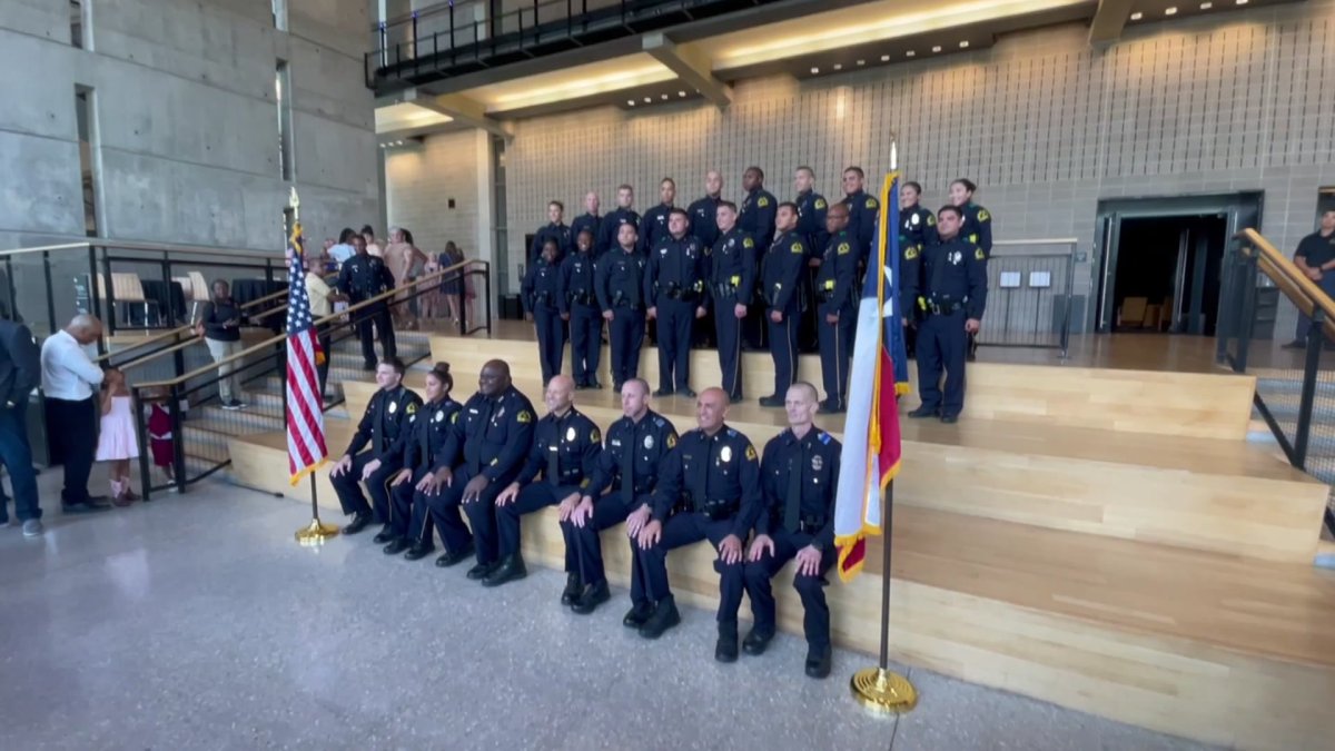 Dallas Police Academy Graduates Hail From Near and Far – NBC 5 Dallas ...