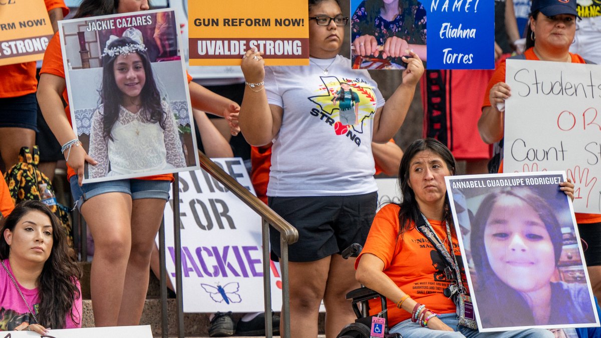 Uvalde Families Rally in Austin for Gun Control – NBC 5 Dallas-Fort Worth