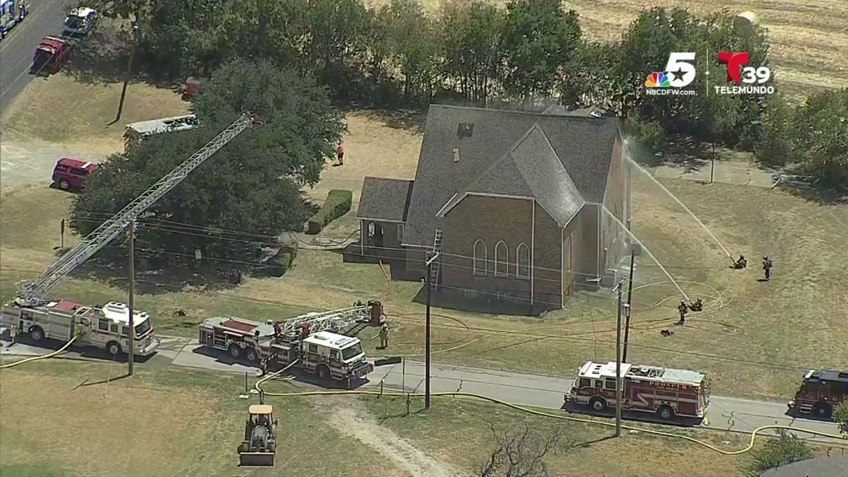 Fire Ignites in Historic Prosper Church – NBC 5 Dallas-Fort Worth