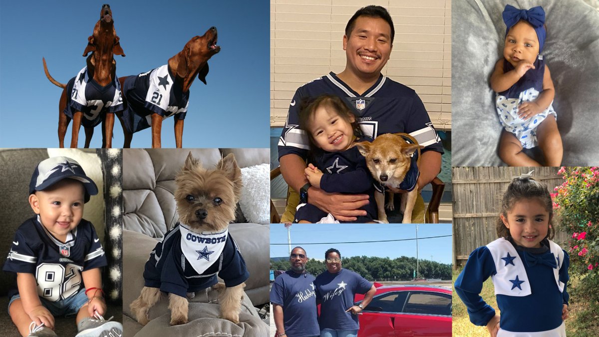 Cowboys Fans: Dominic, Avery, Duke, Rosco & Clyde – NBC 5 Dallas-Fort Worth