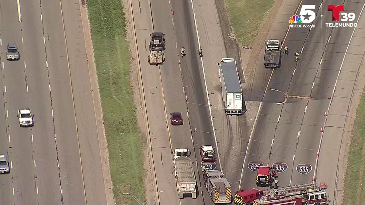Dallas Fire and Rescue Crews Working Traffic Incident – NBC 5 Dallas ...