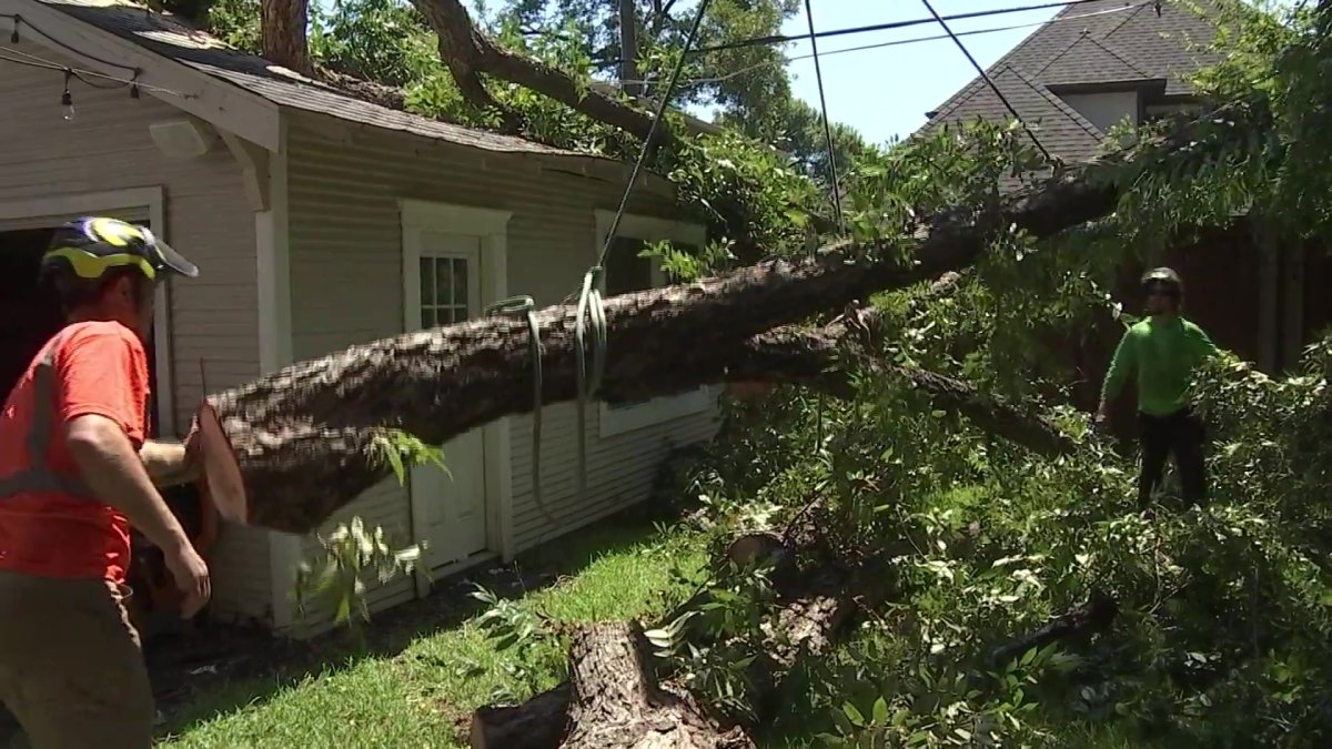 North Texans Spend Labor Day Cleaning Up From Storms – NBC 5 Dallas ...