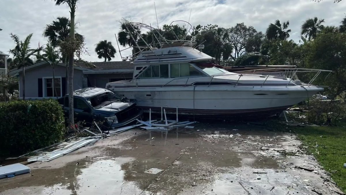 Tampa Man Describes Riding Out Hurricane Ian – NBC 5 Dallas-Fort Worth