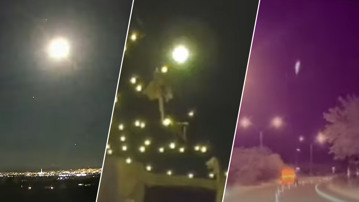 Videos Capture ‘Fireball’ Light Up Night Sky in US Southwest – NBC 5 ...