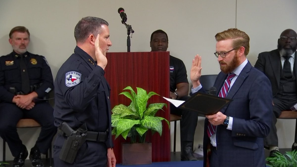 Texas City Swears In New Police Chief – NBC 5 Dallas-Fort Worth