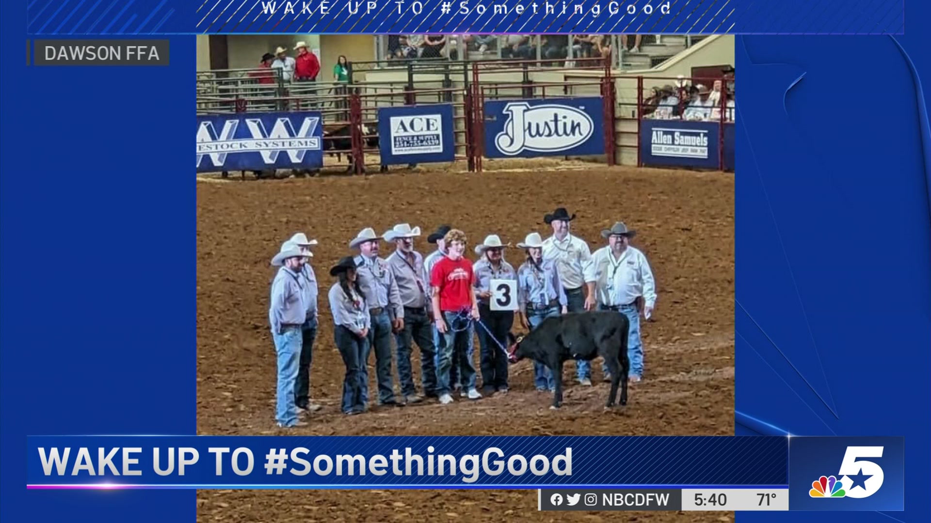 First-Ever Heart O’Texas Scramble Stampede Winner – NBC 5 Dallas-Fort Worth