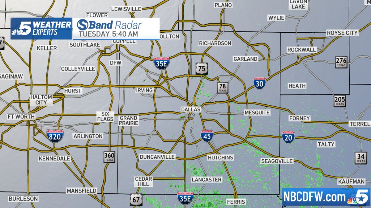 Live Radar: Gusty Winds, More Rain Coming to North Texas – NBC 5 Dallas ...