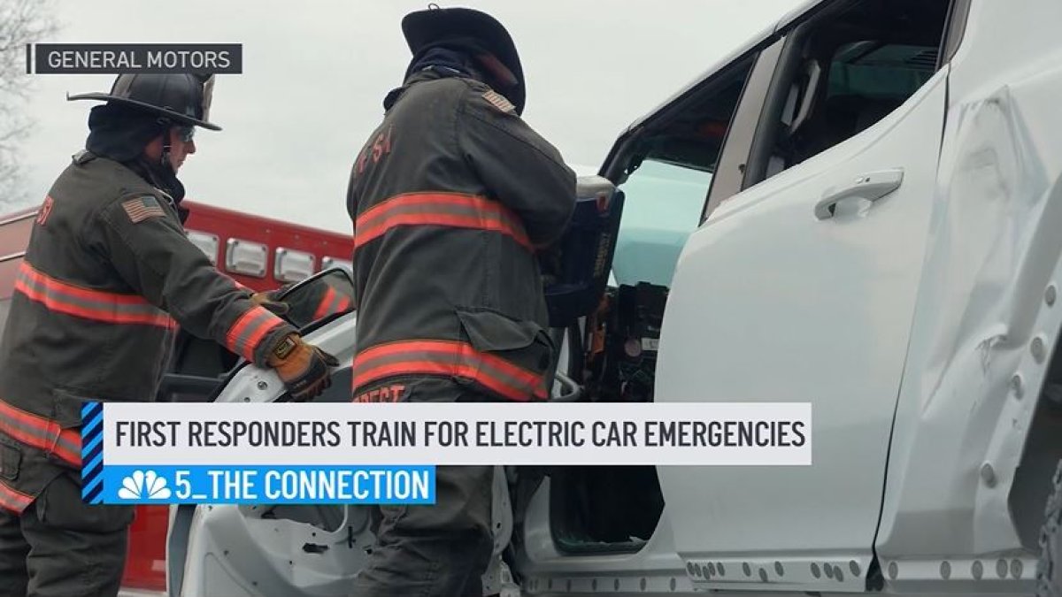 Firefighters Train For Electric Car Emergencies: The Connection – NBC 5 ...