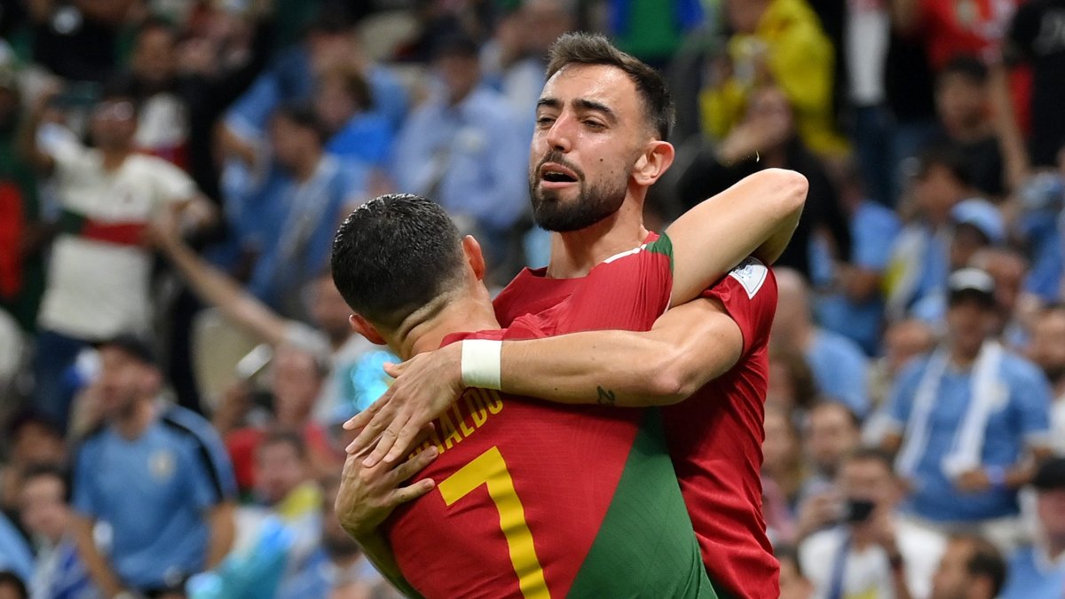 Bruno Fernandes, Cristiano Ronaldo Combine for Portugal’s First Goal Vs ...