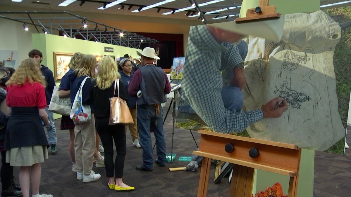 Texas Students Inspired by Fort Worth Cowboy Art Exhibition – NBC 5 ...