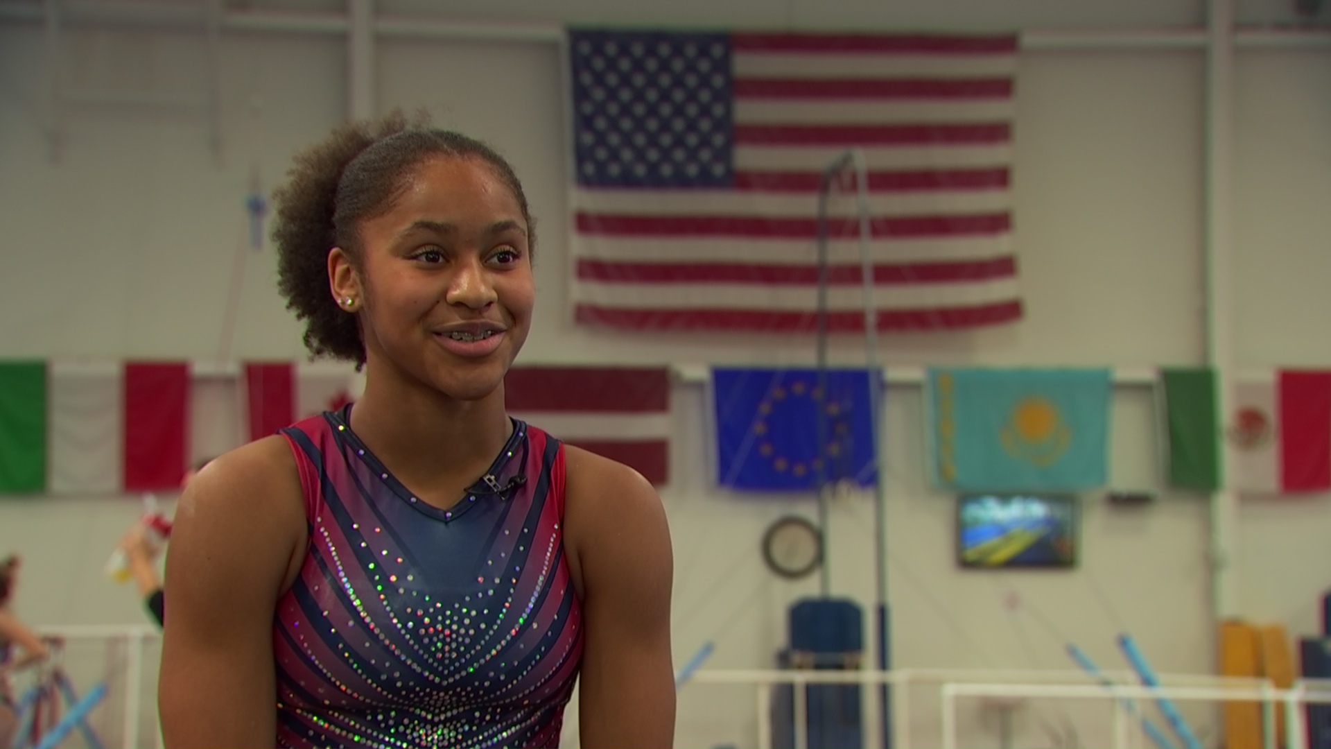 World Champion Gymnast Sets Sights on Paris Olympics – NBC 5 Dallas ...