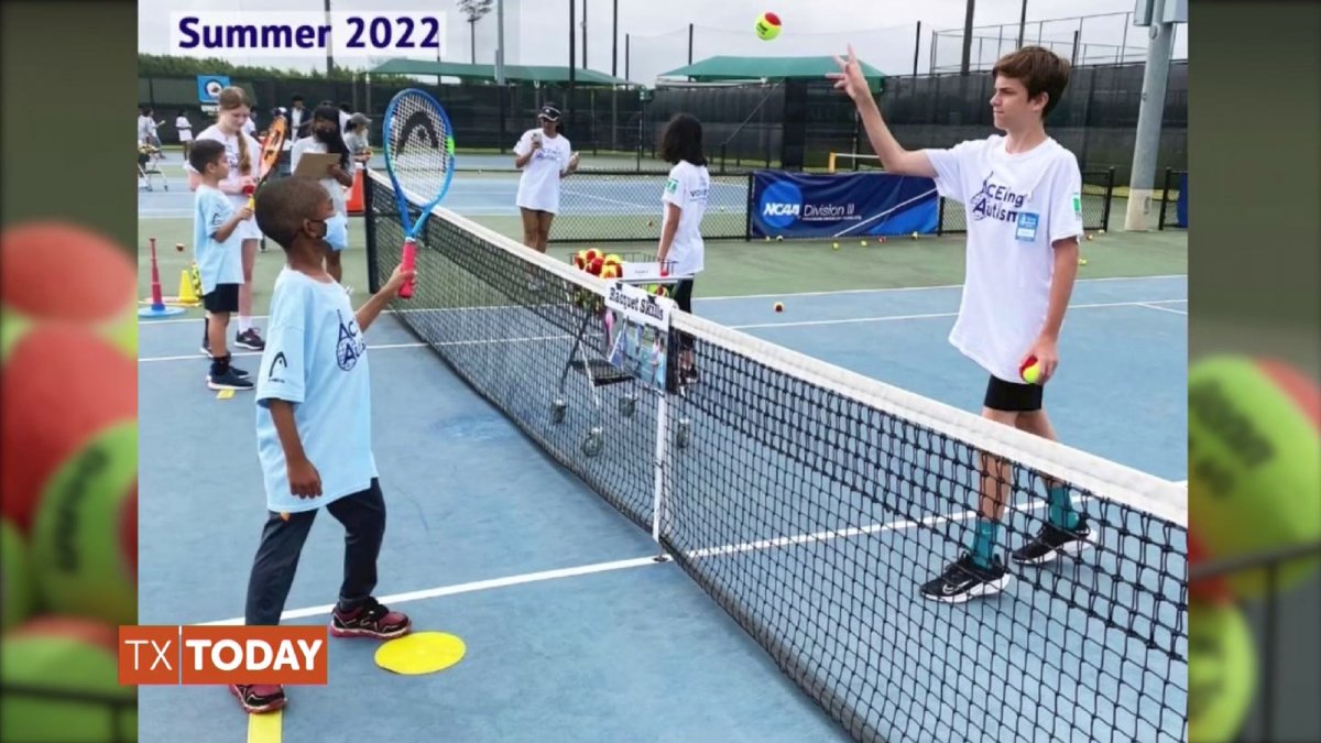 Tennis For All Abilities at Aceing Autism – NBC 5 Dallas-Fort Worth