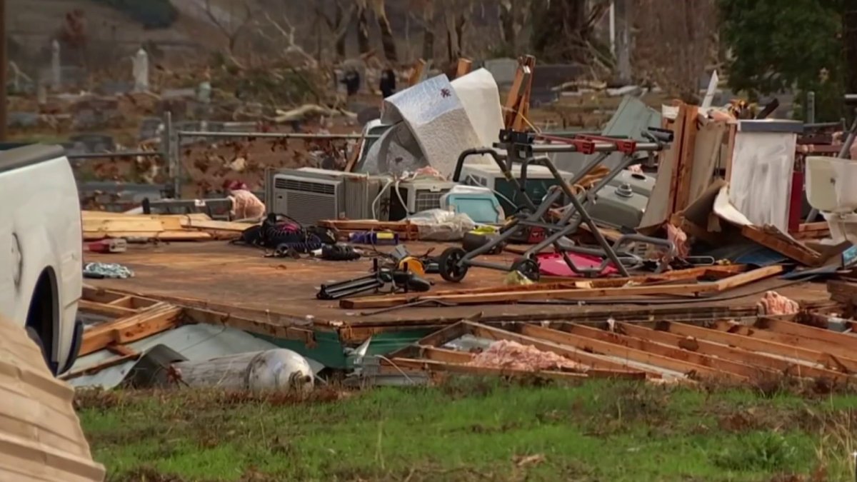 Storms Leave Damage in Collin County City of Blue Ridge – NBC 5 Dallas ...