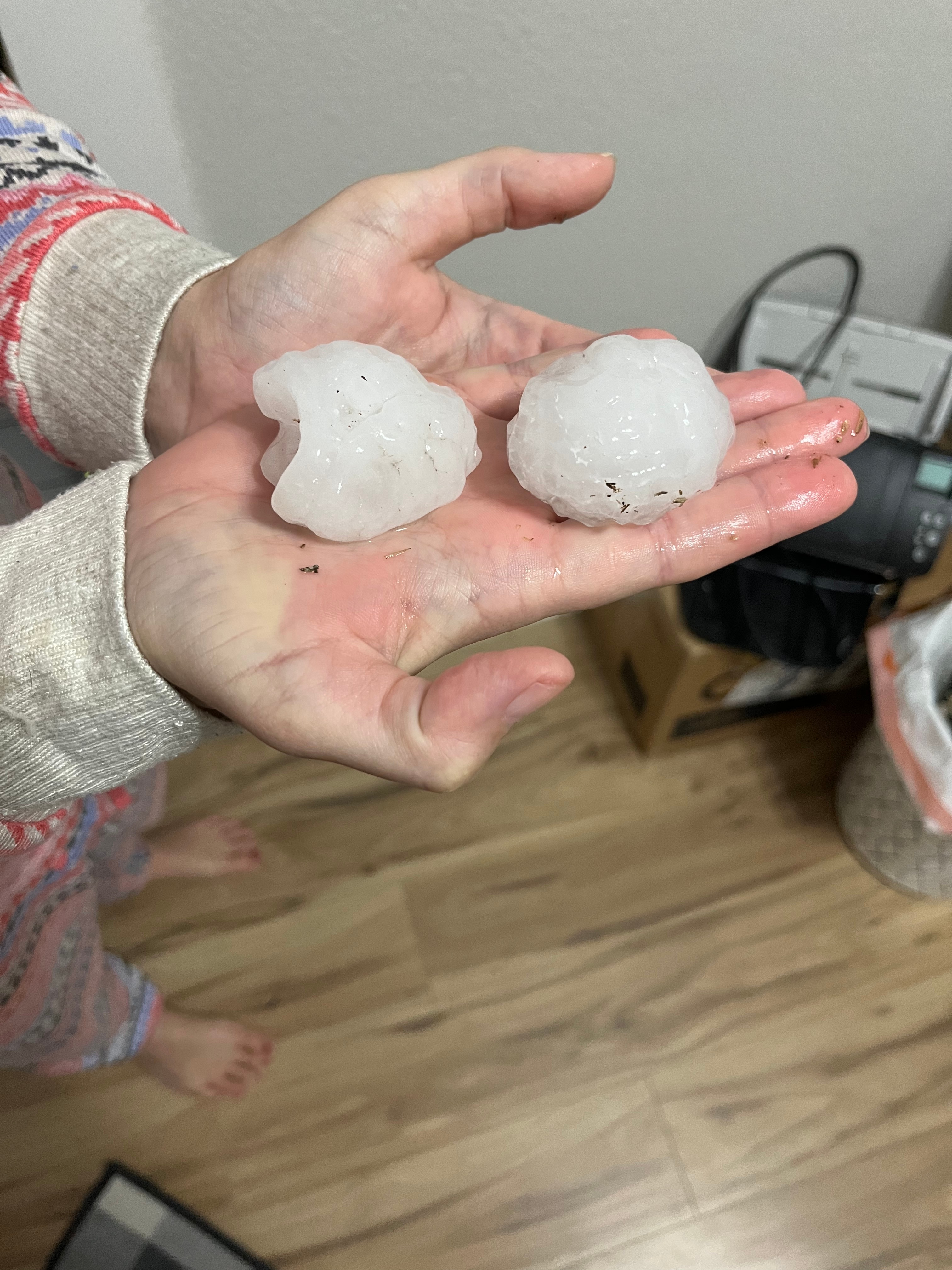 Photos of North Texas Hail on Dec. 13, 2022 – NBC 5 Dallas-Fort Worth