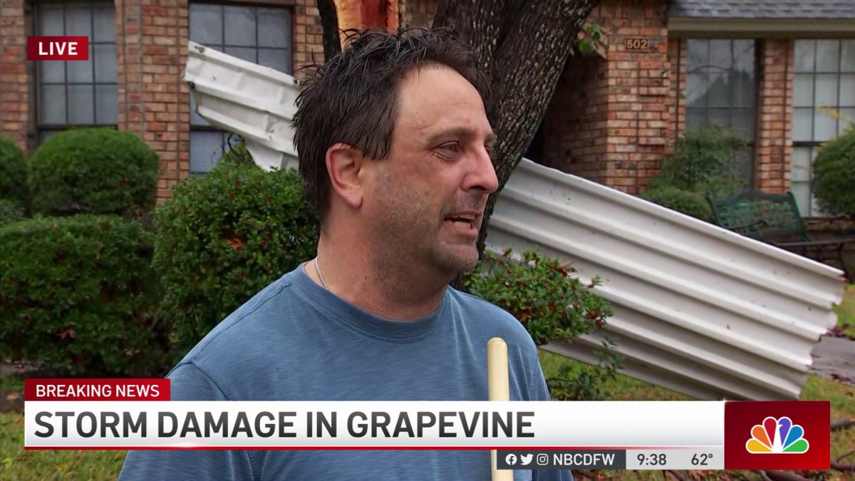 Grapevine Resident Reports Hearing Tornado Sirens Ahead of ‘Freight ...