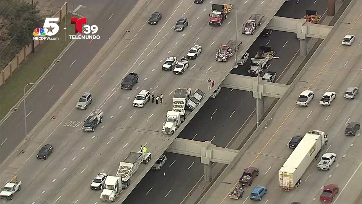 Raw Video: Pickup Truck Nearly Flies Off Bridge After Crash With 18 ...