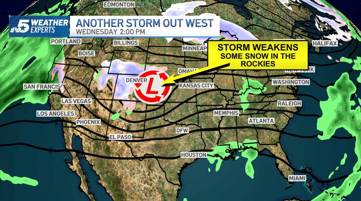 How Will Pacific Storms on the West Coast Affect North Texas Weather ...
